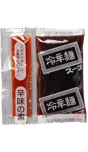 冷辛麺スープ(AC-339 小袋)の商品情報 | 業務用ラーメンスープ・タレ.com | 業務用ラーメンスープ、たれ、ガラスープのことなら和弘食品へ